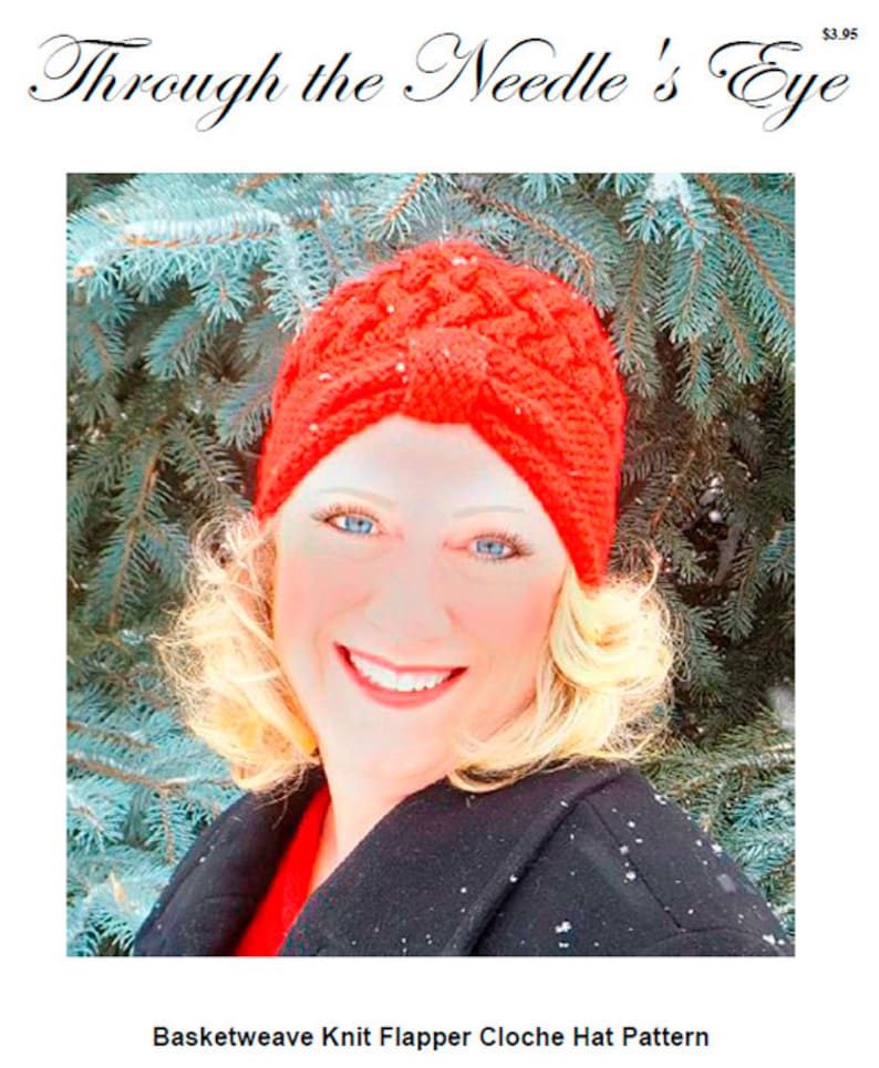 Flapper Cloche Hat Knitting Pattern - Etsy