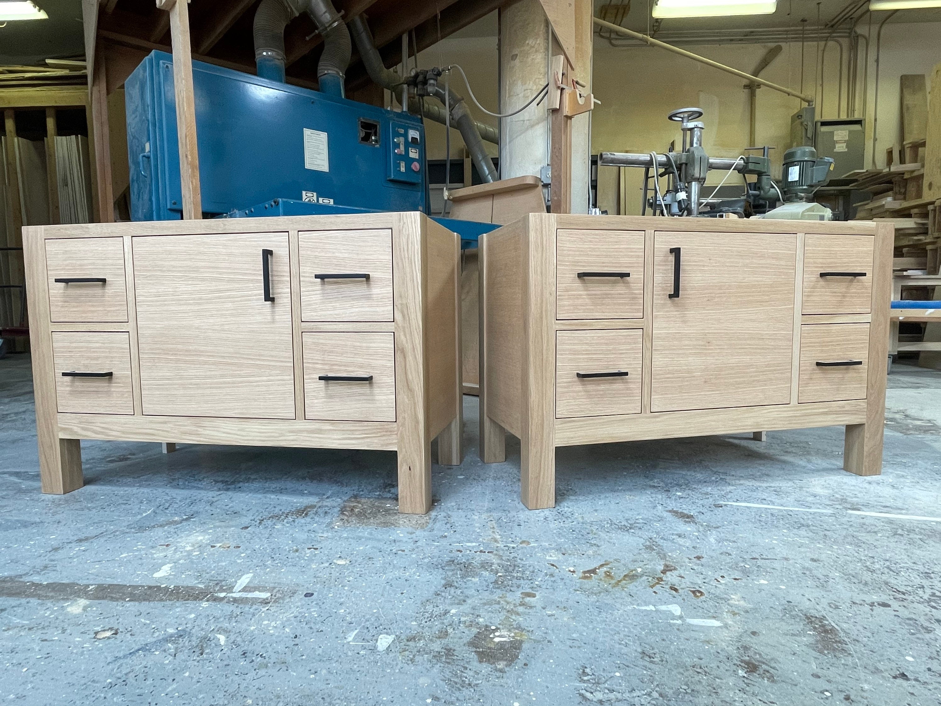 White Oak Custom Vanity (made to Order) - Etsy