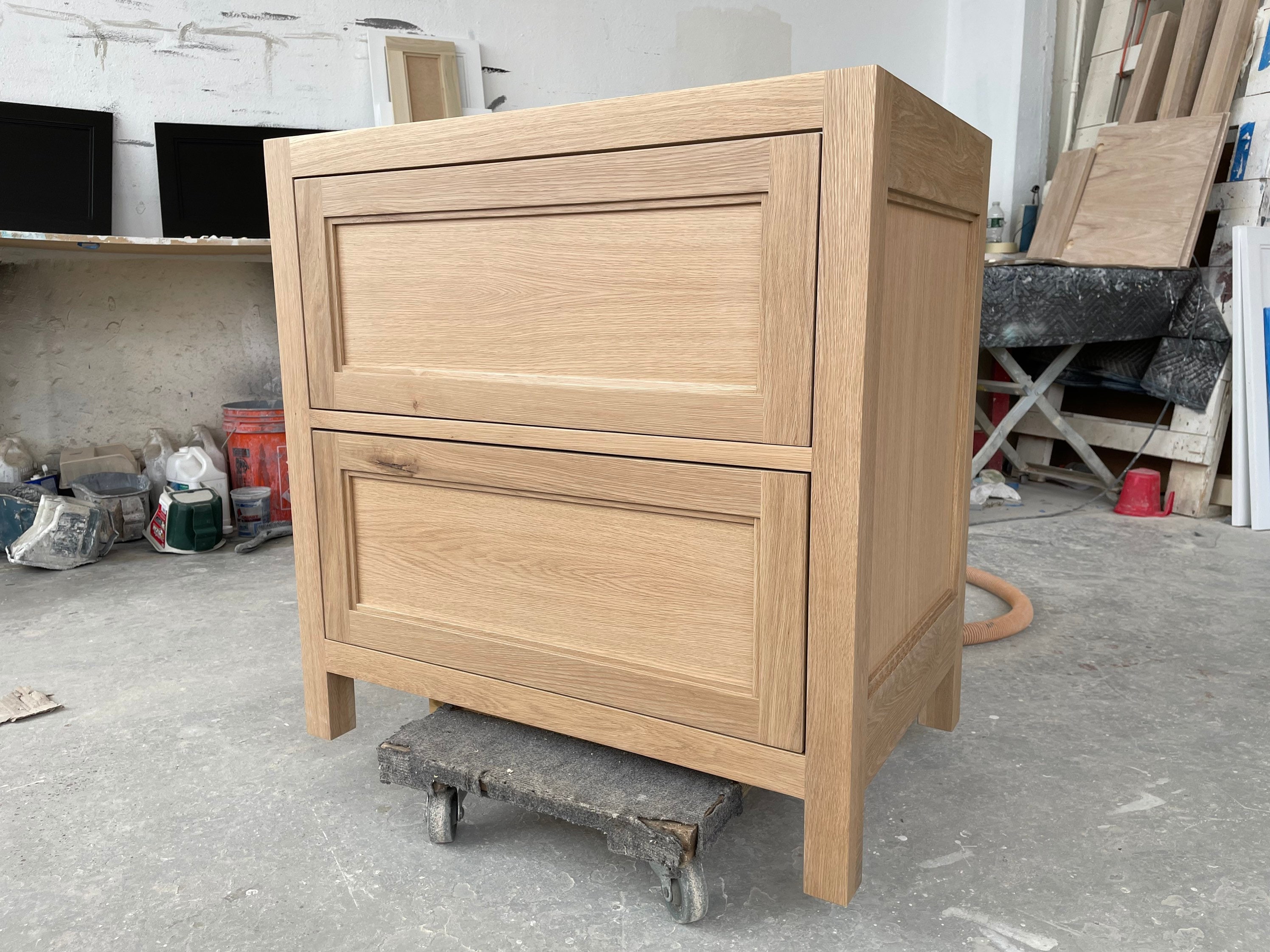 White Oak Custom Vanity (made to Order) - Etsy