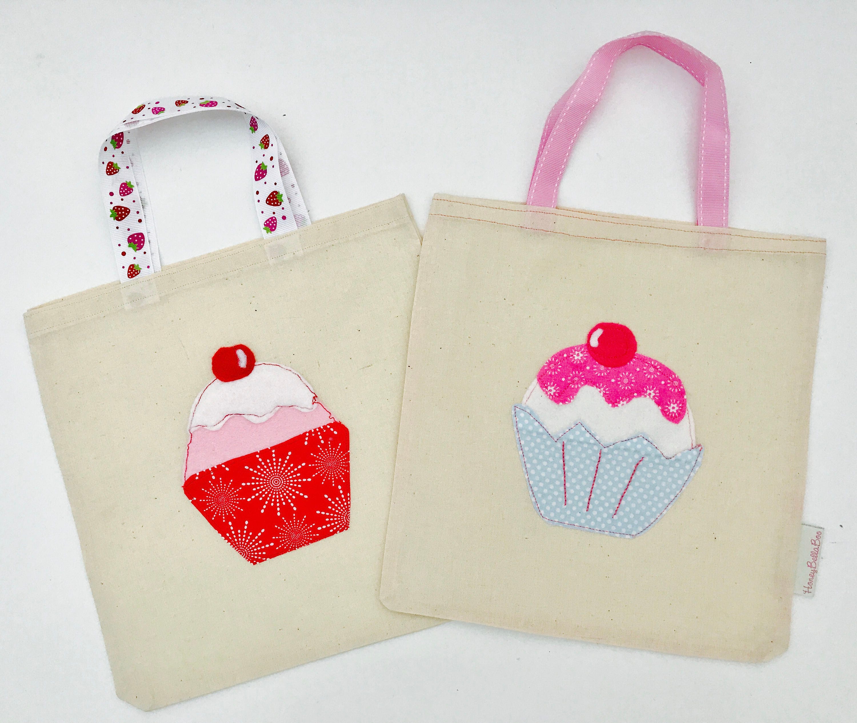 Personalised Cupcake Cotton Party Gift Bag - Etsy.de