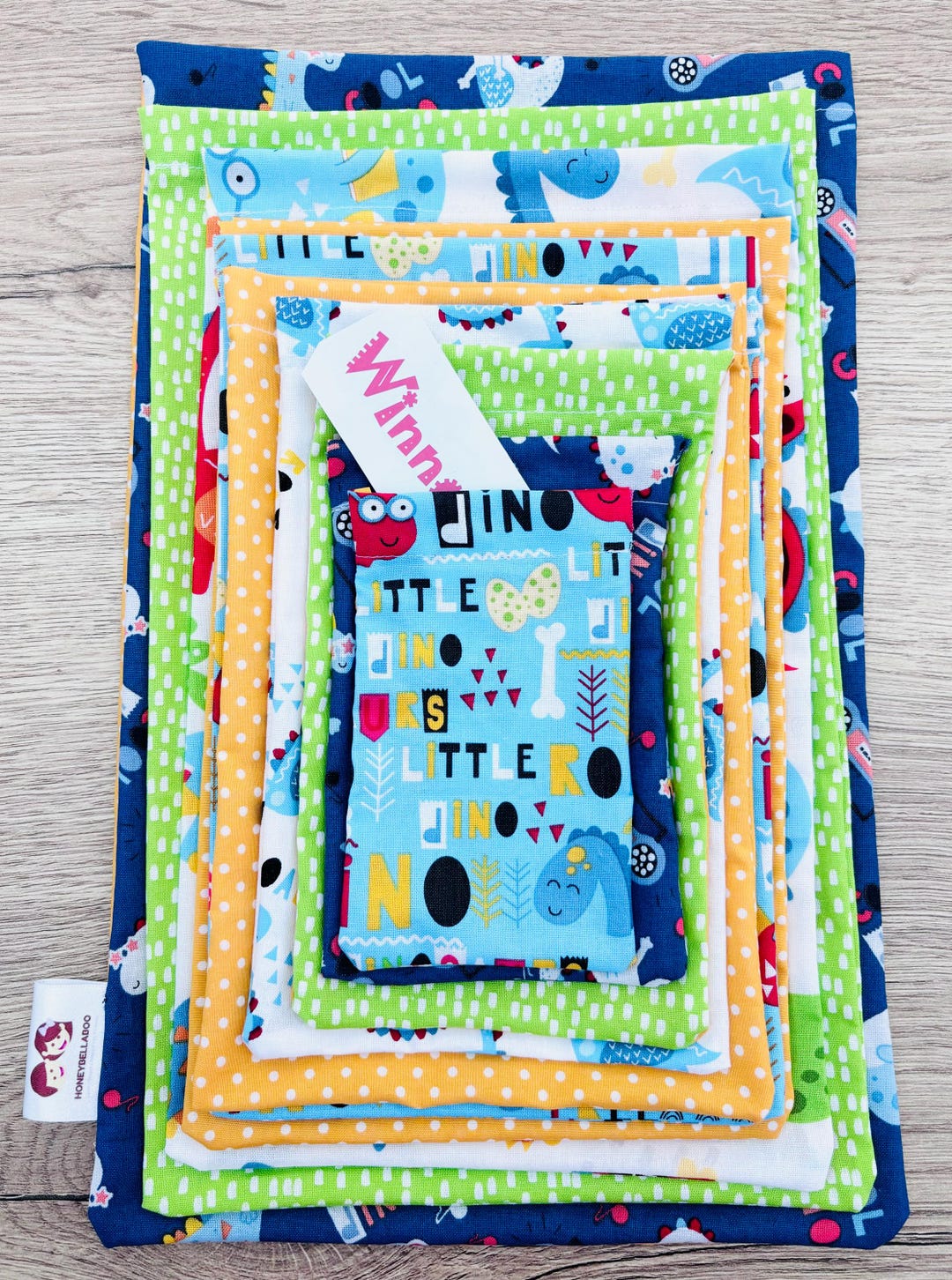 Dinosaur Reusable Pass the Parcel Bags - Etsy