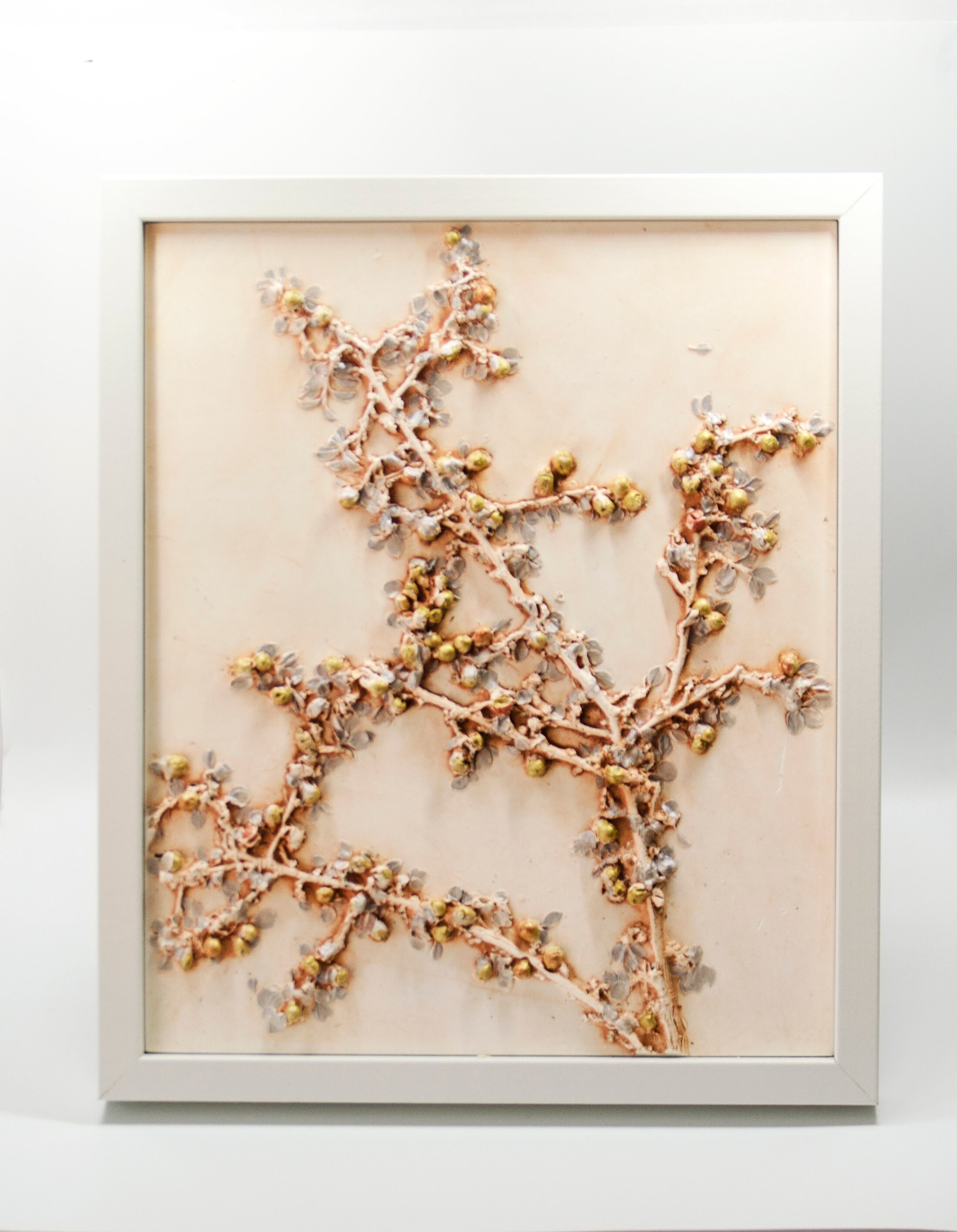 Designer Wall Art Plaster Tree Framed Garden Art Trendy Wall | Etsy