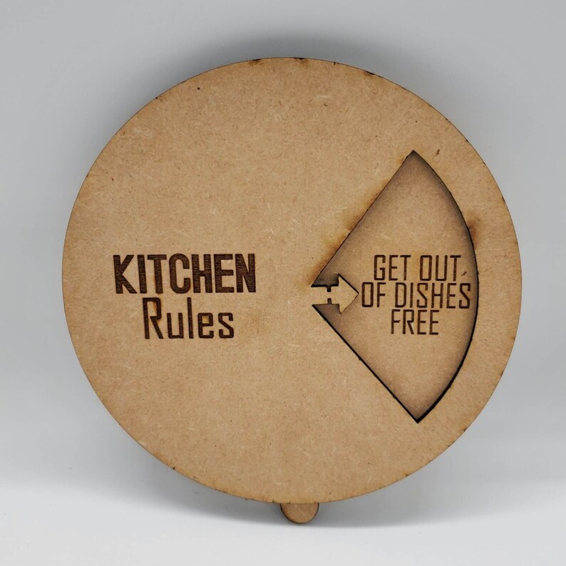 Kitchen Rules Sign SVG FILE ONLY!!! - Etsy