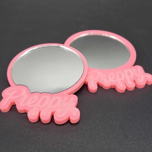 Preppy Compact Mirror SVG File ONLY!!! - Etsy