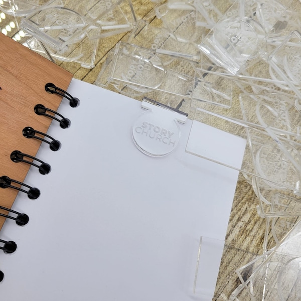 Acrylic Bookmark - Etsy