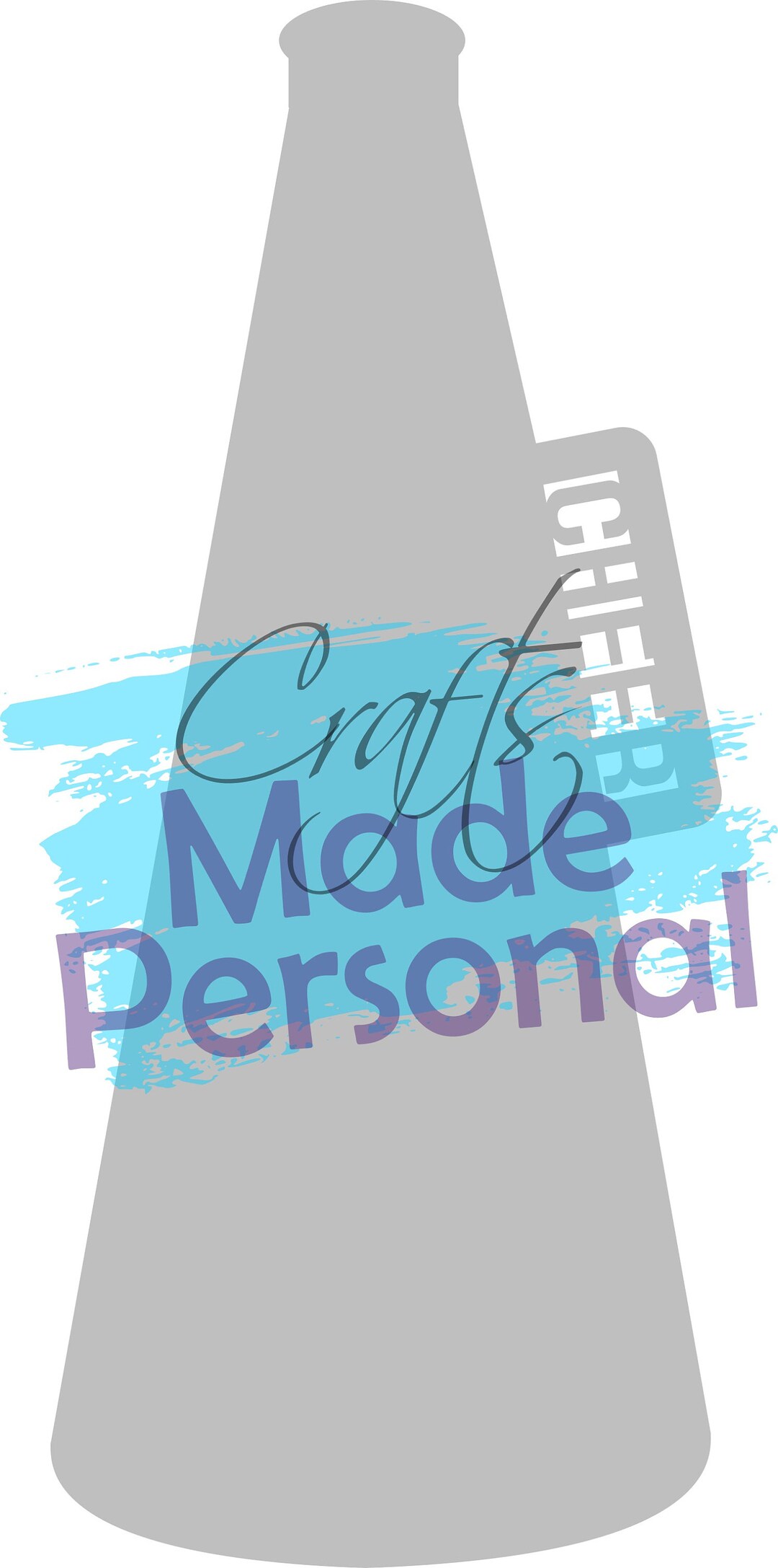 Megaphone Plaque Template SVG & JPEG File - Etsy