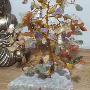 160 Multi Crystal Tree / Gemstone Tree / Wire Tree / Healing - Etsy UK