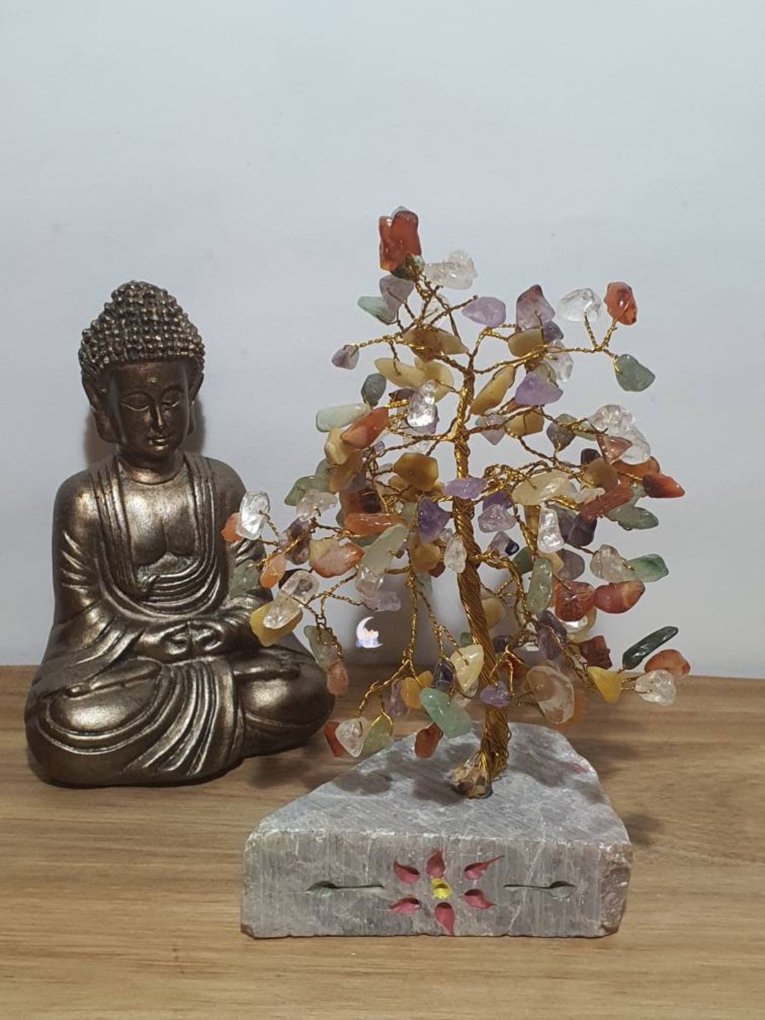 160 Multi Crystal Tree / Gemstone Tree / Wire Tree / Healing - Etsy UK