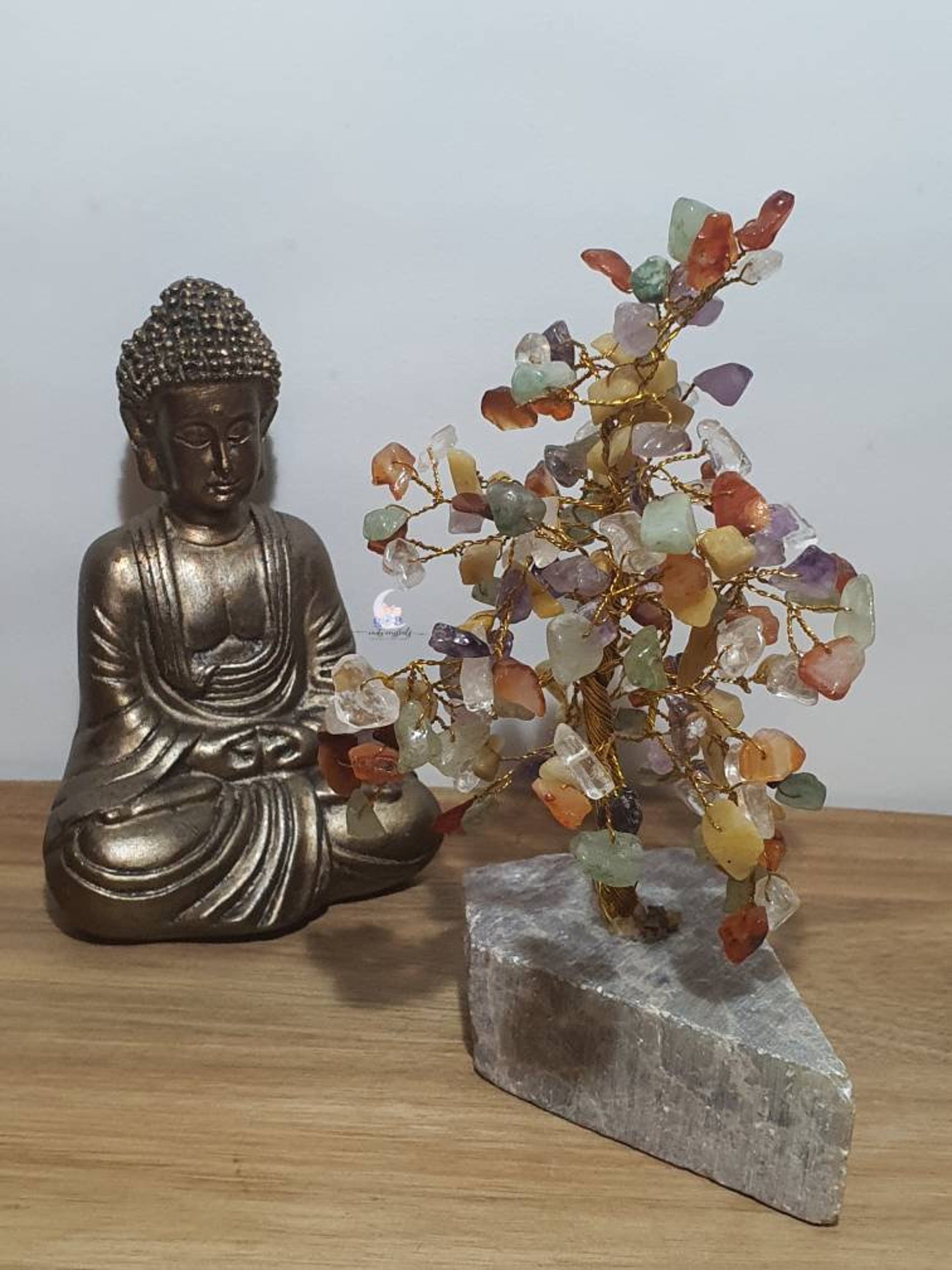 160 Multi Crystal Tree / Gemstone Tree / Wire Tree / Healing - Etsy UK