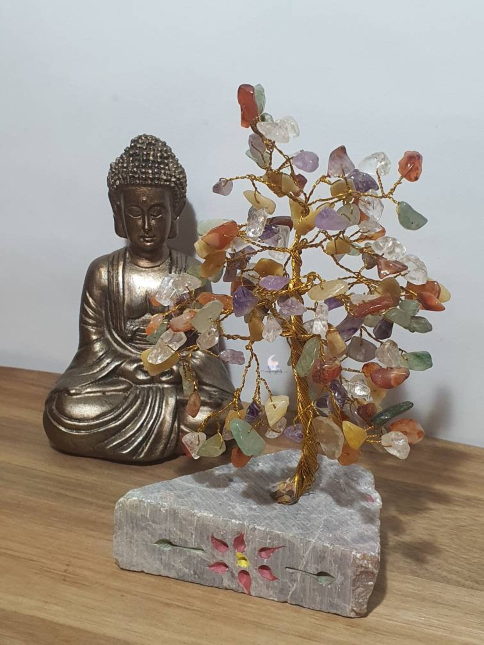 160 Multi Crystal Tree / Gemstone Tree / Wire Tree / Healing - Etsy UK