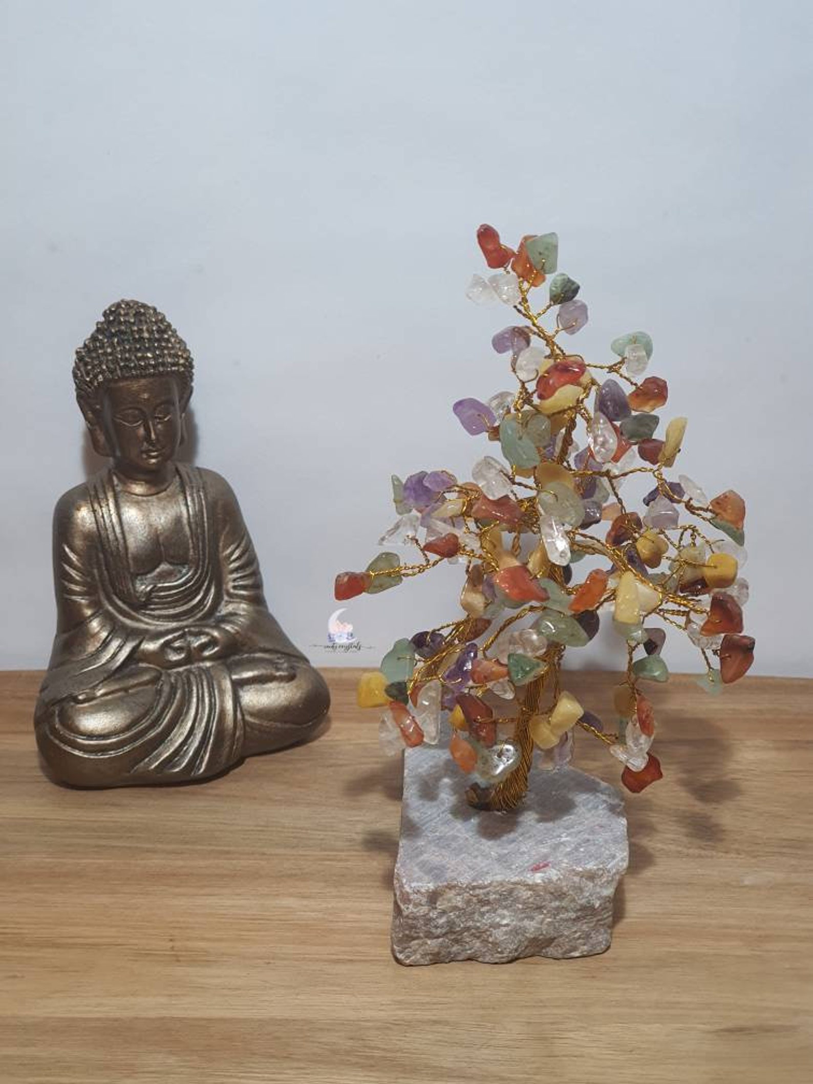 160 Multi Crystal Tree / Gemstone Tree / Wire Tree / Healing - Etsy UK