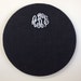 Burlap Circle Pin Board 16" With Monogram Add On - Etsy
