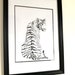 Tyra (tiger Print With Black Trimmed A4 Mount) - Etsy