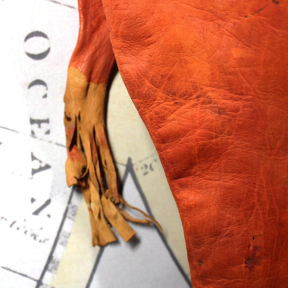 Antique Bedouin Goat Skin Storage Bag - Gem