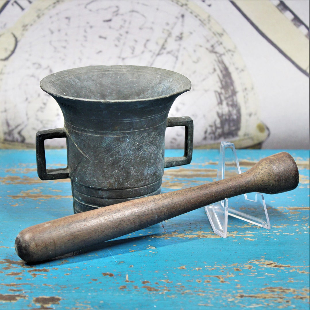 Bronze Spanish Colonial Mortar and Pestle - Etsy