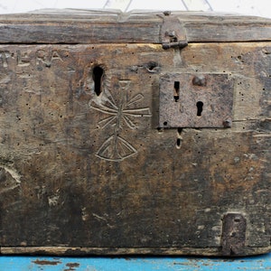 17th Century Ossuary Box - Etsy