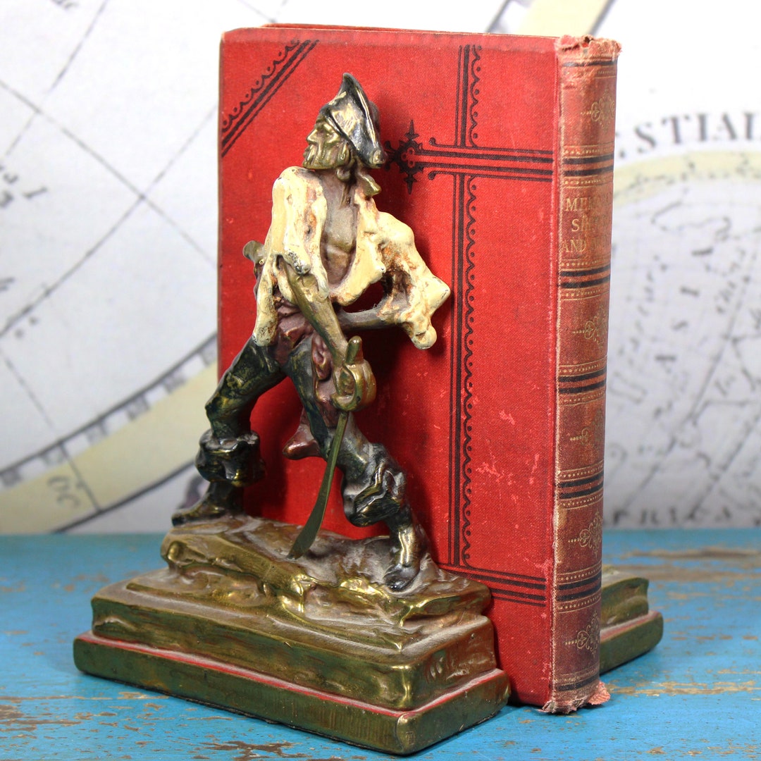 Paul Beneduce Pirate Bookends Circa 1920s - Etsy