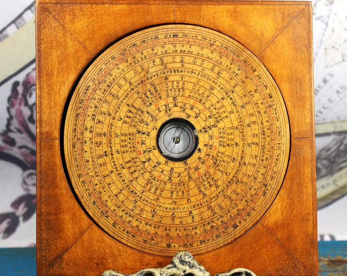 Vintage Feng Shui Luo Pan Compass - Etsy