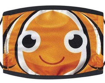 Nemo Face Mask - Etsy