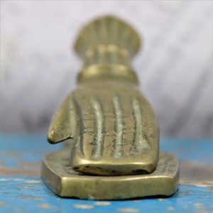 Victorian Brass Hand Paper Clip - Etsy