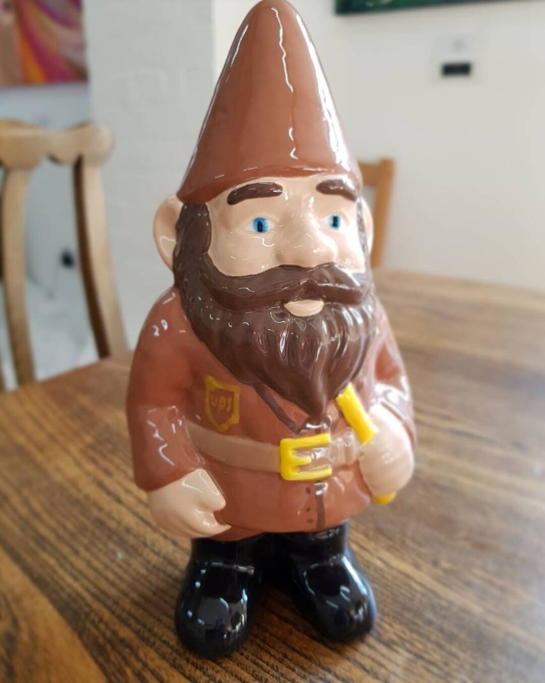 Personalised Gnome Ceramic Workman Business Gnome Indoor Gnome - Etsy