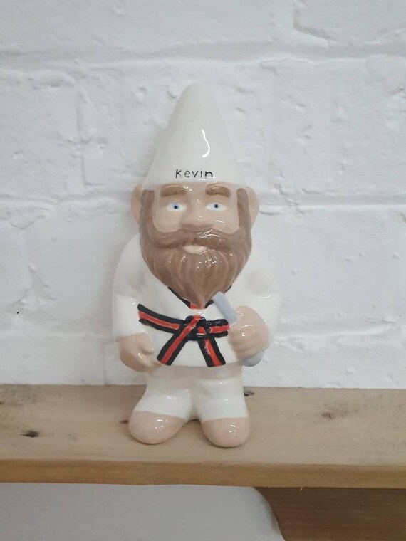 Personalised Karate Gnome Garden Gnome Martial Arts Gnome | Etsy