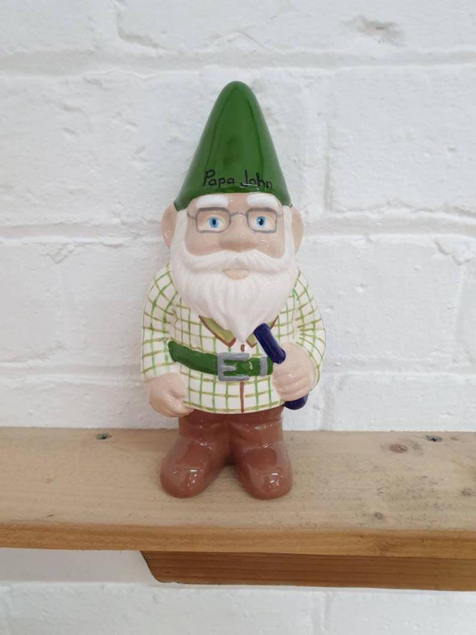 Personalised DIY Gnome Ceramic Garden Gnome Builder Gnome - Etsy UK