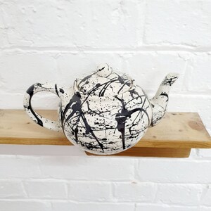 Ceramic 4 Cup Teapot Splatter Teapot Unique Pure Teapot Funky Teapot ...