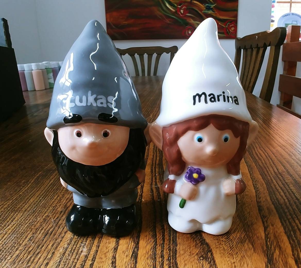 Custom Garden Gnomes Personalised Gnome Personalized Unique | Etsy