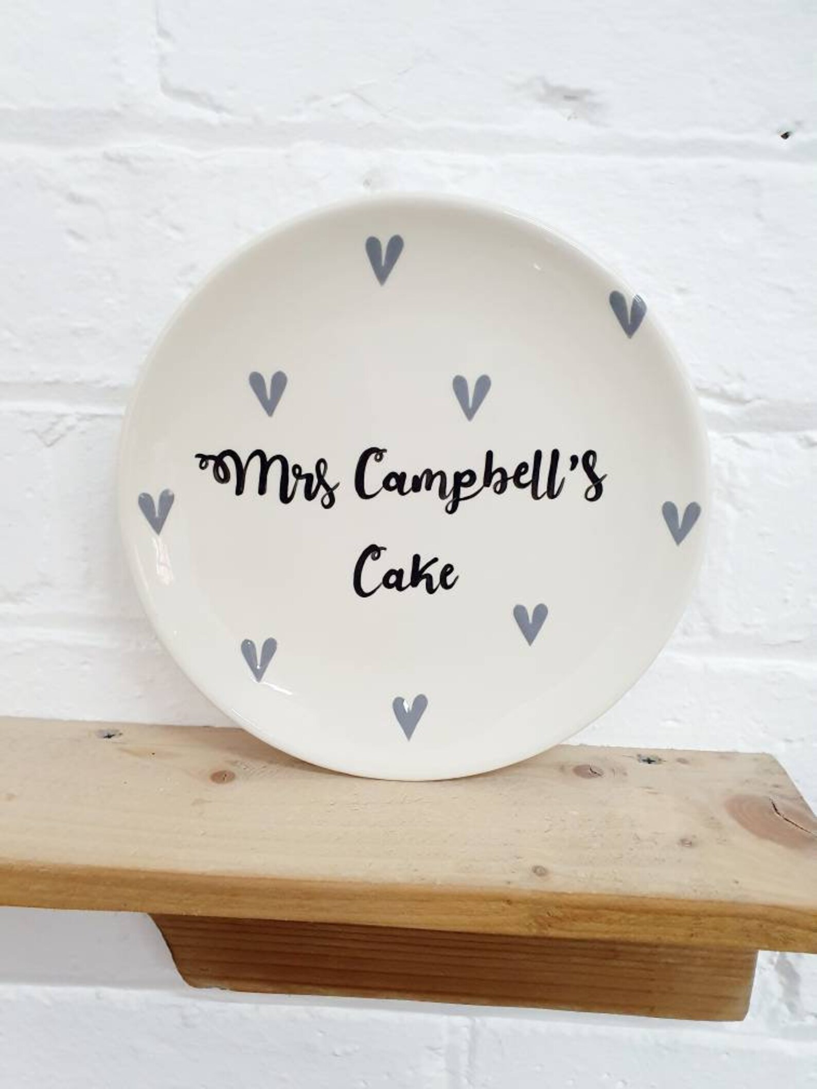 Personalised Roast Dinner Plate Ceramic Plate Custom Name - Etsy UK