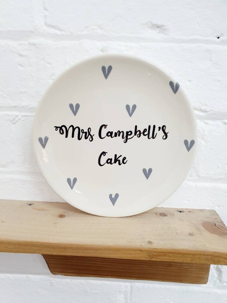 Personalised Roast Dinner Plate Ceramic Plate Custom Name - Etsy UK