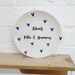 Personalised Foodie Plate Ceramic Plate Custom Name Plate Kids Plate ...