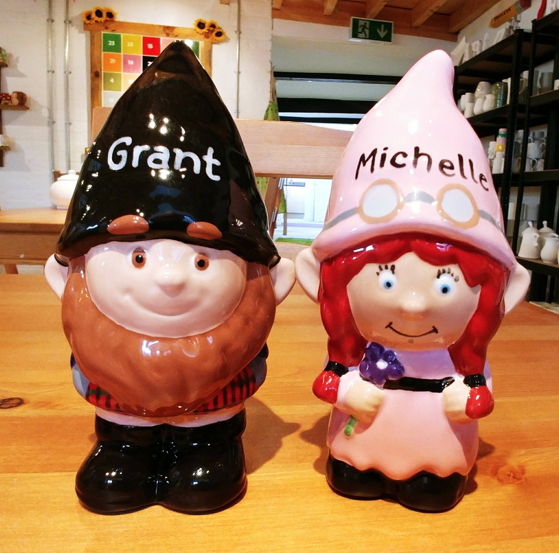 Custom Garden Gnomes Personalised Gnome Personalized Unique | Etsy