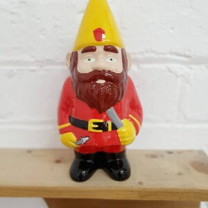 Personalised Gnome Ceramic Workman Business Gnome Indoor Gnome - Etsy