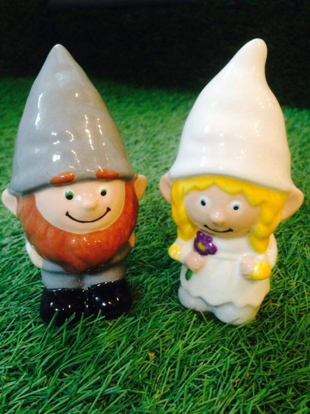 Custom Garden Gnomes Personalised Gnome Personalized Gnome Unique Wedding T His N Hers T
