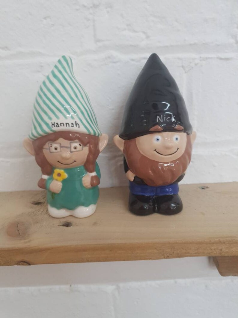 Custom Garden Gnomes Personalised Gnome Personalized Gnome | Etsy