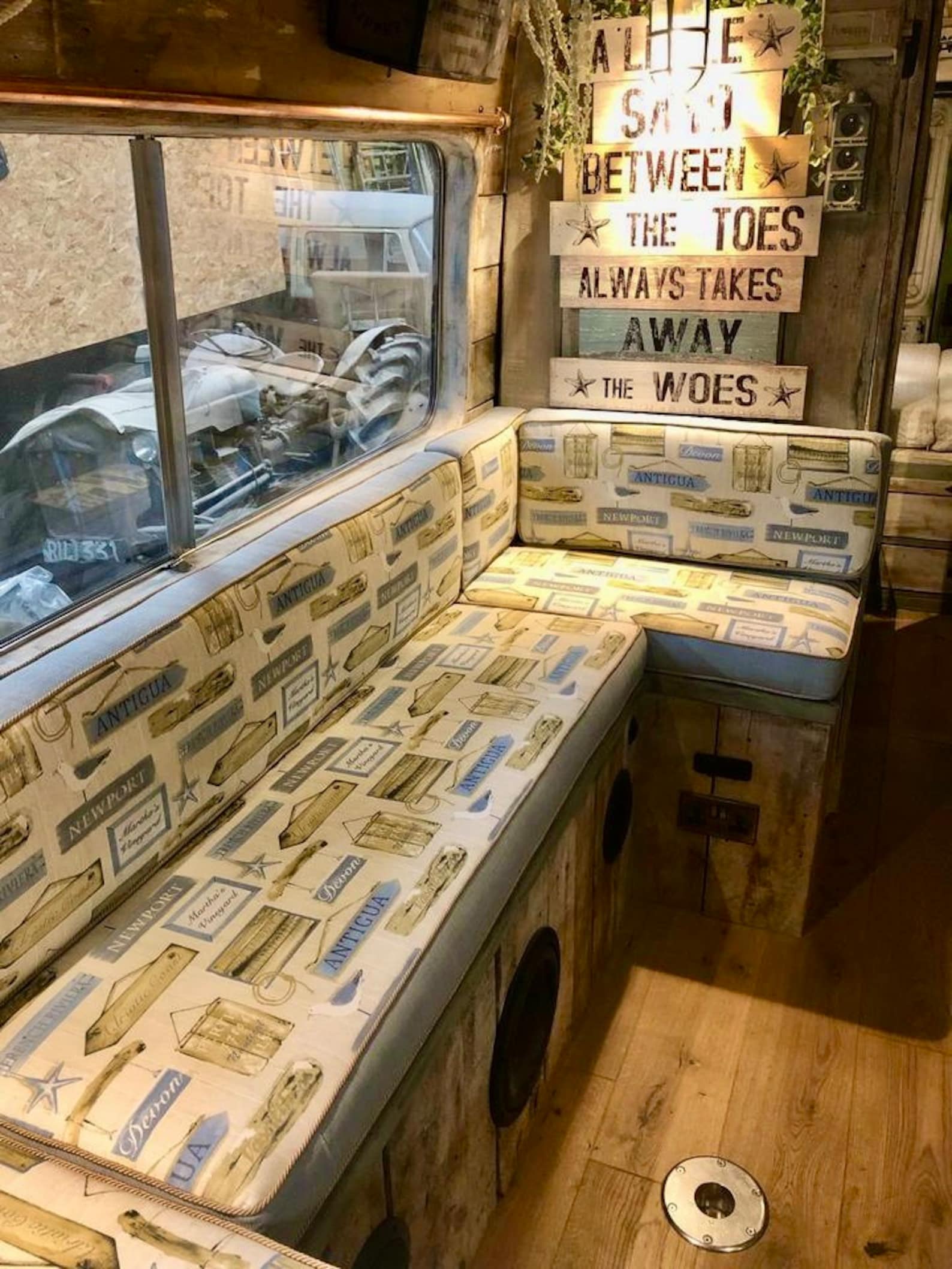 Bench Seating Cushions Made to Order (campervan, Van, Tiny Home ...