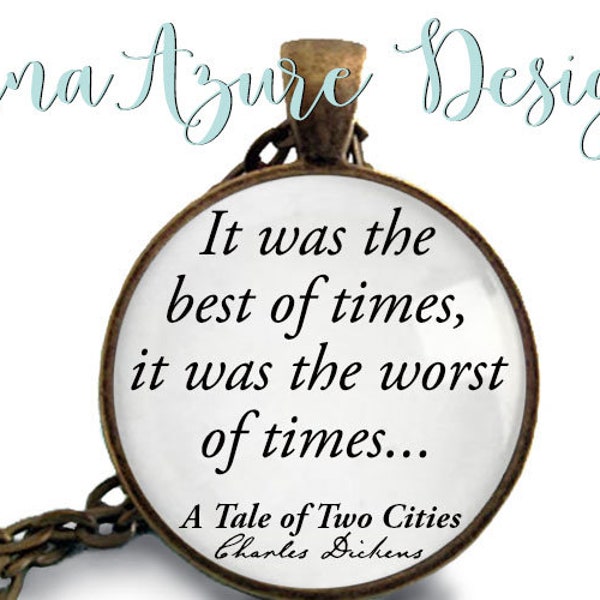It Was the Best of Times It Was the Worst of Times - Etsy