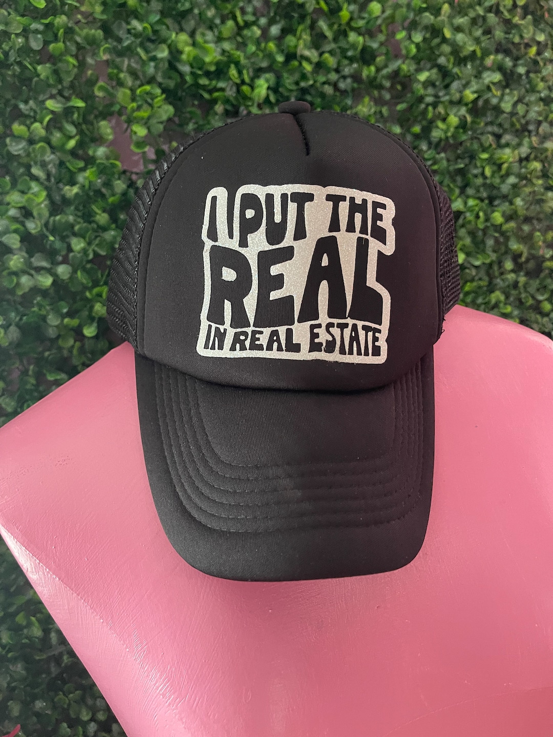 Real Estate Hat I Put the Real in Real Estate - Etsy