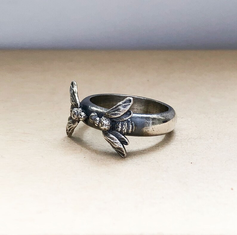 Two Bees or Not Two Bees, Stackable, Bee, Insect, Honey Bee, Sterling ...