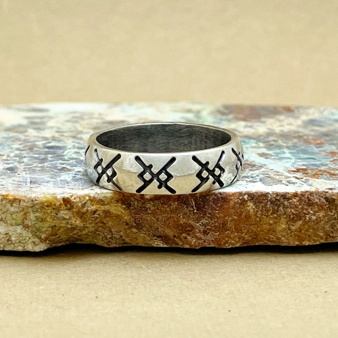 Sterling Silver Viking Rune, Eternal Love, Wedding, Partners, Gift ...