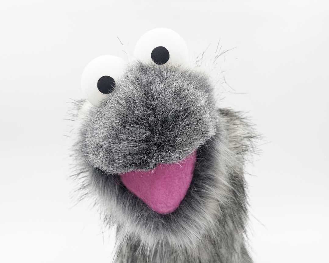 Little Gustav, a Gray Muppet Who Likes Elephants, Soy Cutlets, Green ...