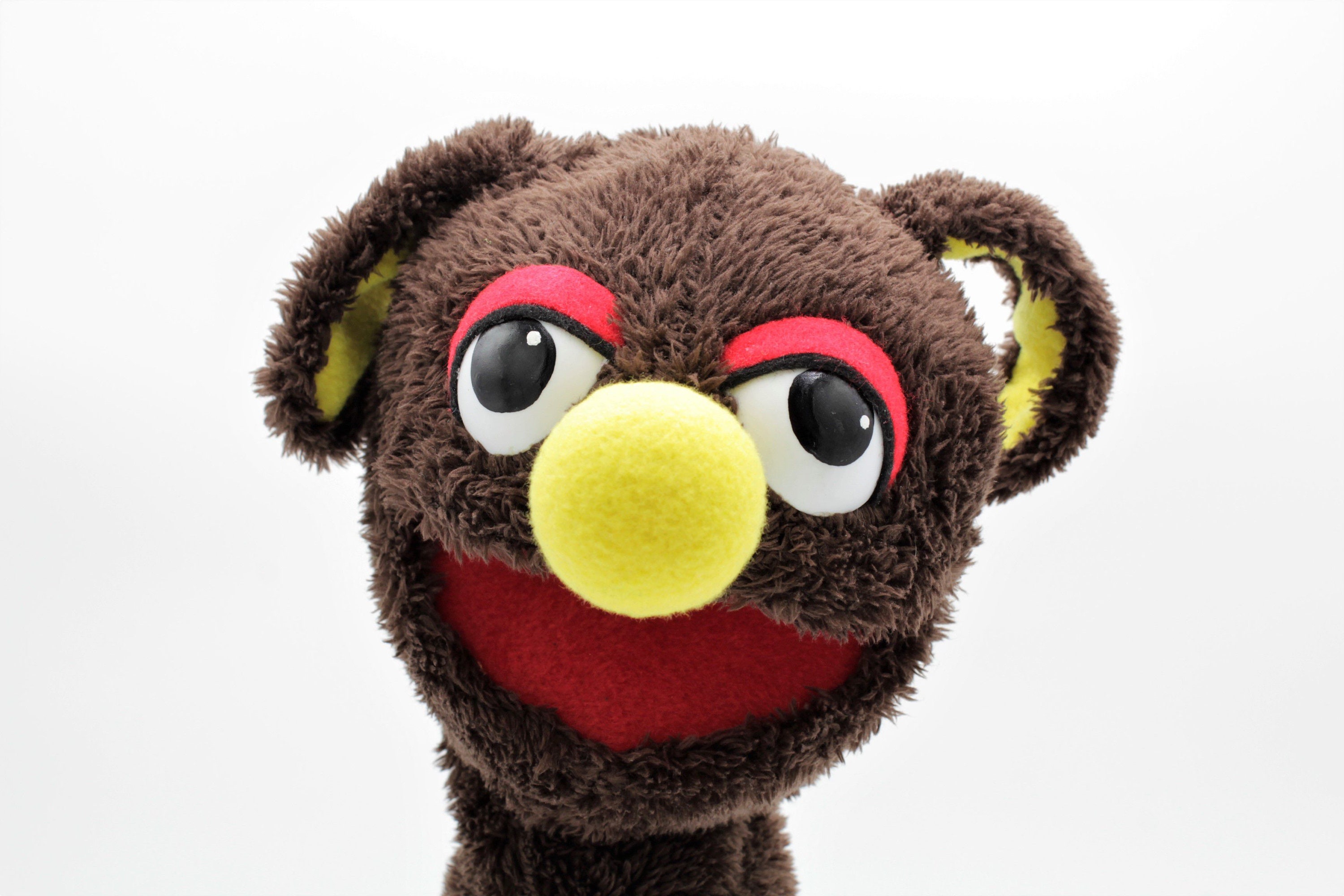 Gustav, a Muppet Who Would Like a Glowing Nose - Muppet, Hand Puppet - Etsy