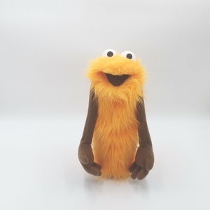 Little Gustav, an Orange Muppet Who Likes Birds, Sandwiches With Cheese ...