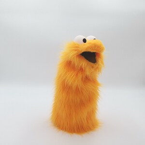 Little Gustav, an Orange Muppet Who Likes Birds, Sandwiches With Cheese ...
