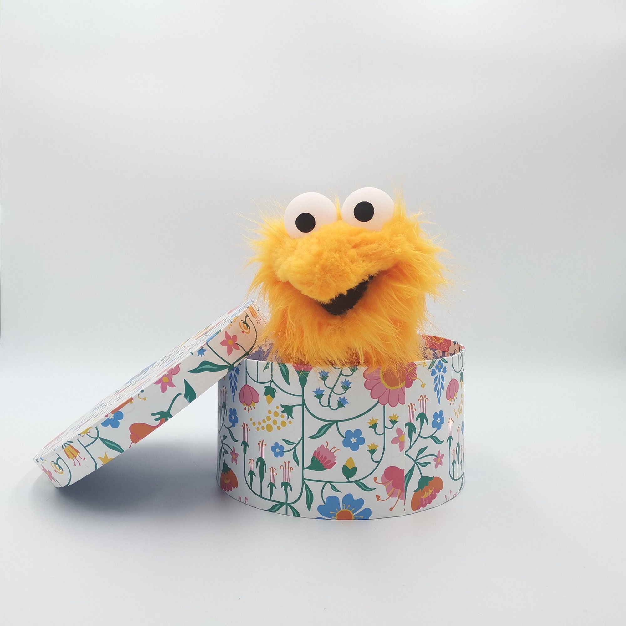 Little Gustav an Orange Muppet Who Likes Birds Sandwiches - Etsy