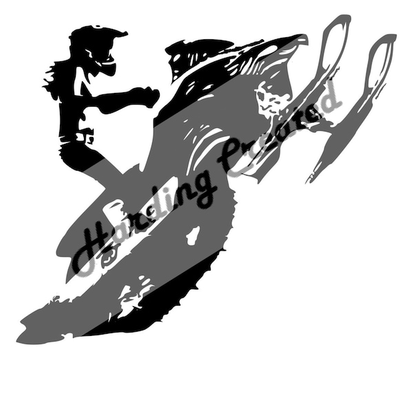 Snowmobile Girl Svg - Etsy