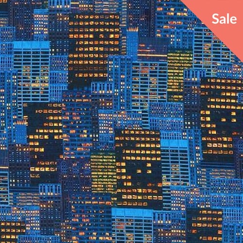 Cityscape Fabric Floating Across the Tops of Cities New York | Etsy