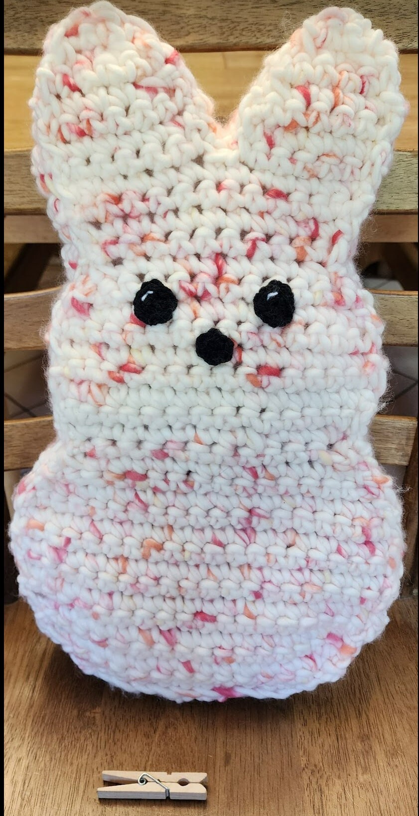 CROCHET PATTERN - Marshmallow Bunny Pillow, Marshmellow Easter Bunny ...