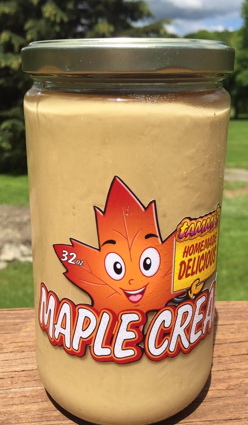 100% Pure Maple Cream NY Maple Spread - Etsy